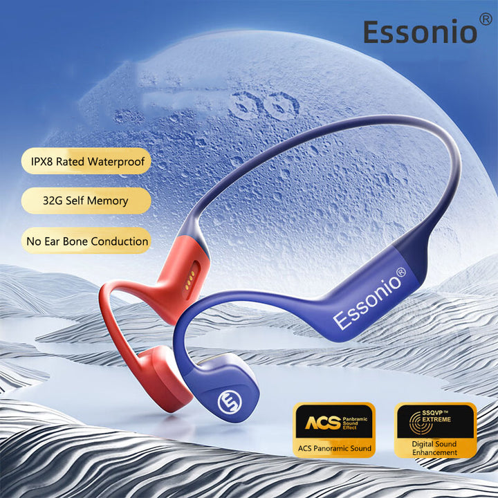 ESSONIO: Experience the Future of Audio with Bluetooth Bone Conduction ...